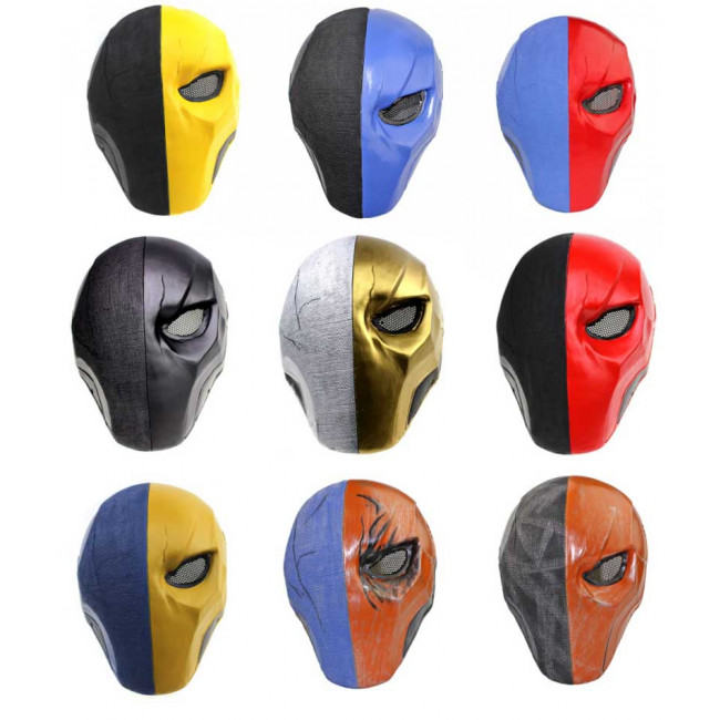 GRP Mask | Deathstroke Mask | Deathstroke Cosplay Mask | Glass Fiber ...