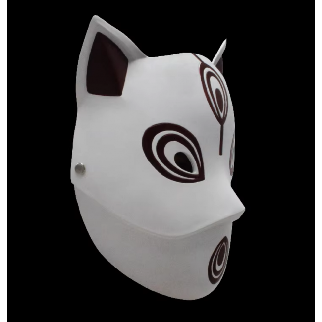 Anime Naruto Shippuden Uzumaki Menma(Kamen no Otoko) Cosplay Resin Mask