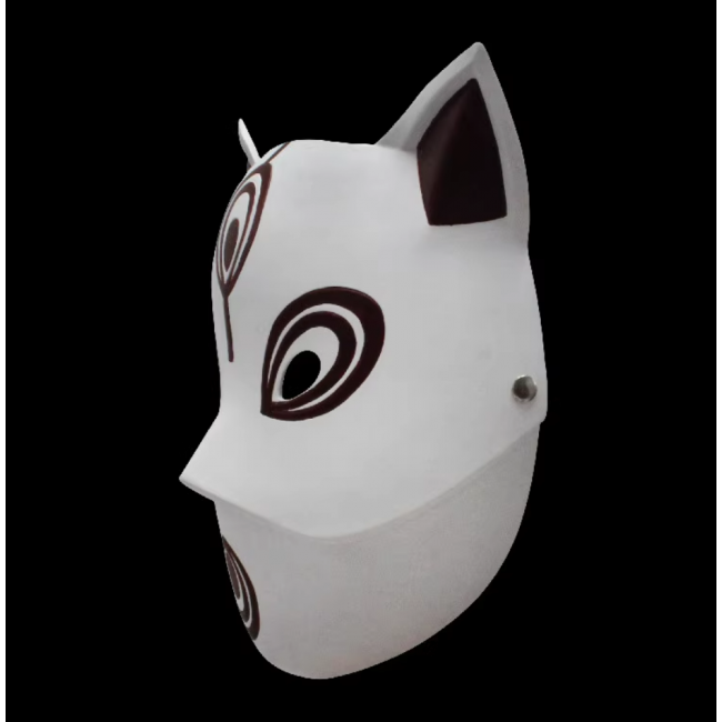 Anime Naruto Shippuden Uzumaki Menma(Kamen no Otoko) Cosplay Resin Mask