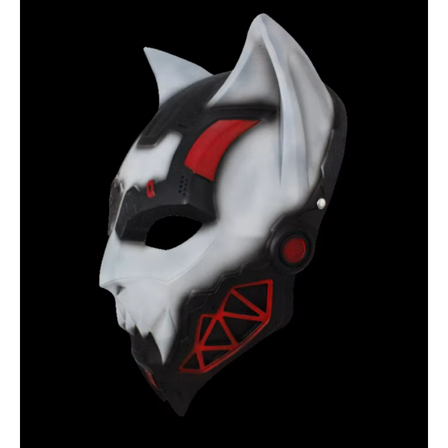 Cyberpunk 2077 White Wolf Cosplay Resin Mask