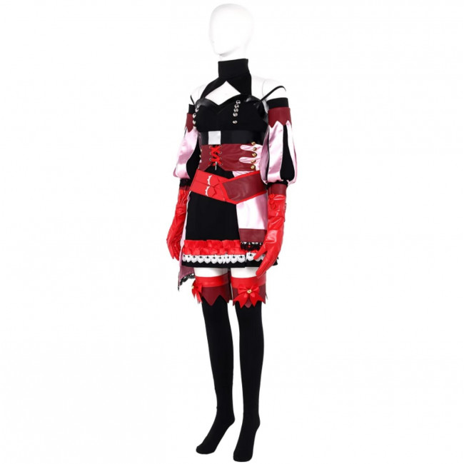 Fire Emblem ThreeHouses Hilda Red Cosplay Outfit Costume