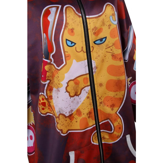 Game Dead by Daylight The Legion Susi Lethal Kitten Hoodie Costume