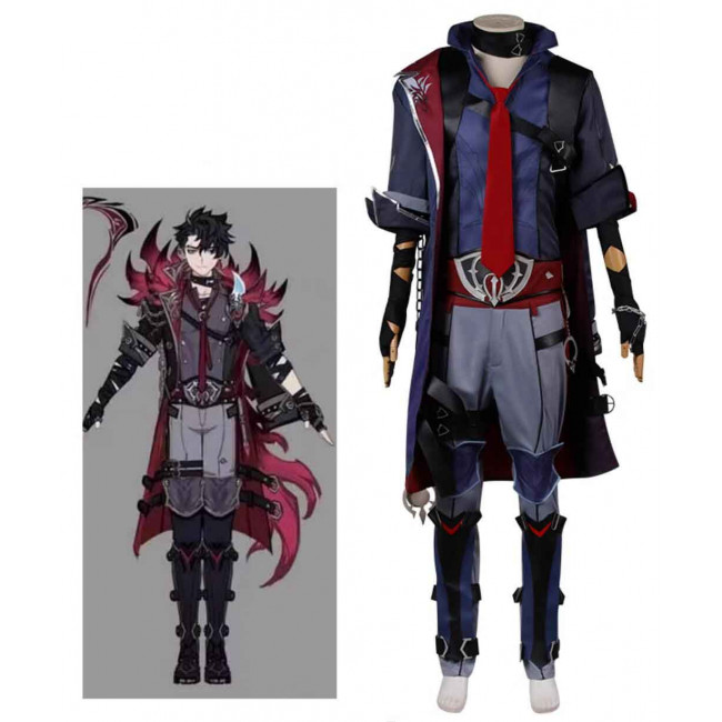 Game Genshin Impact Wriothesley Cosplay Outfit Costume