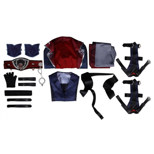 Game Genshin Impact Wriothesley Cosplay Outfit Costume