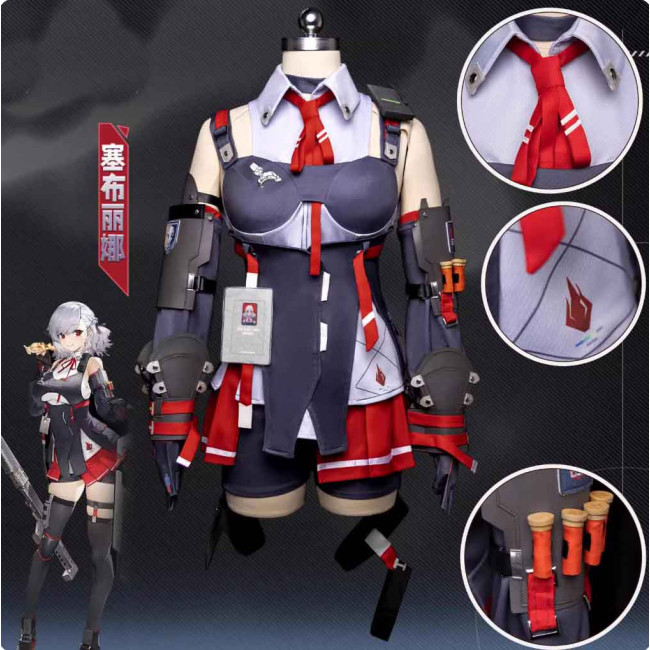 Game Girls' Frontline 2: Exilium Sabrina Franchi Cosplay Outfit Costume