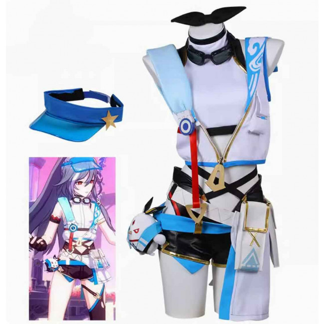 Game Honkai Impact 3 Herrscher Of Sentience Fu Hua Cosplay Swimwear