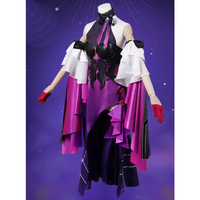 Game Honkai: Star Rail Kafka Cosplay Outfit Costumes