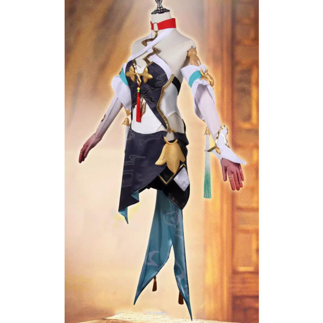 Game Honkai: Star Rail Lingsha Cosplay Outfit Costume
