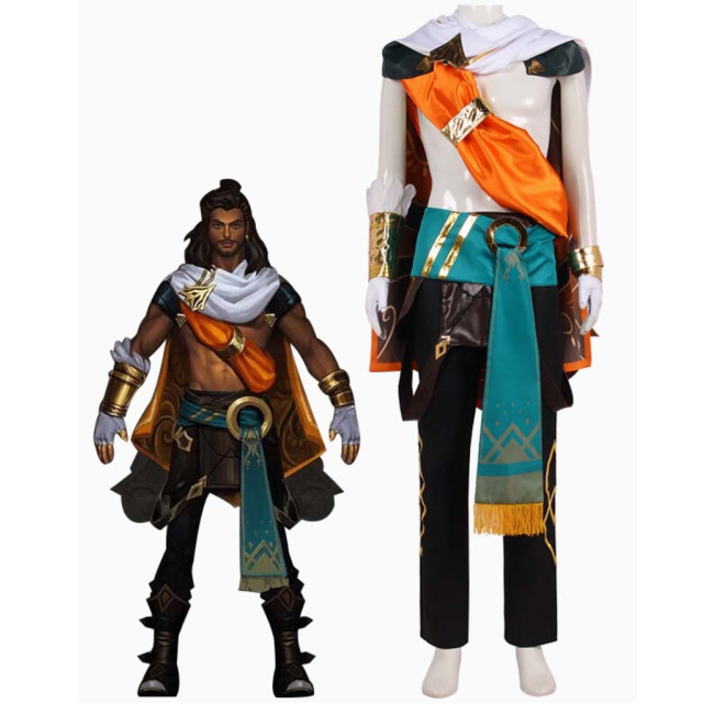 Game League of Legends(LOL) Akshan Cosplay Costume