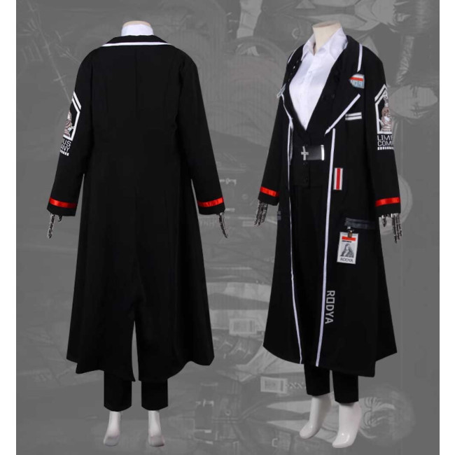 Game Limbus Company Rodion Cosplay Outfit Costume