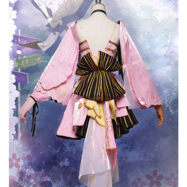 Game Onmyoji Momo Cosplay Outfit Costume