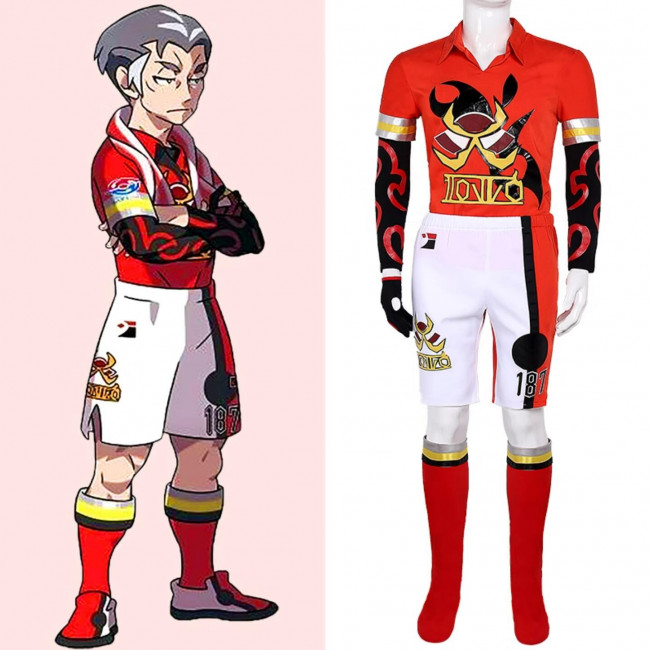 Game Pokémon Sword and Shield Kabu Cosplay Outfit Costume