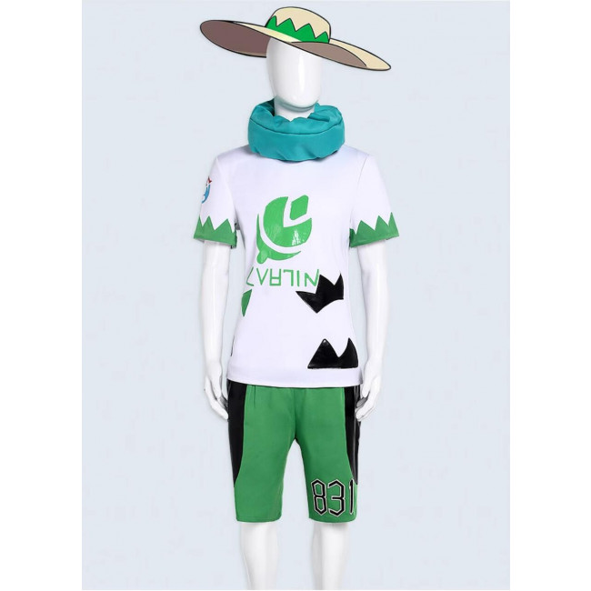 Game Pokémon Sword and Shield Milo Cosplay Outfit