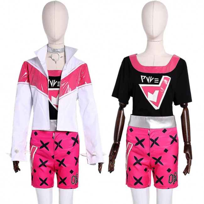 Game Pokémon Sword and Shield Piers Cosplay Outfit Costume