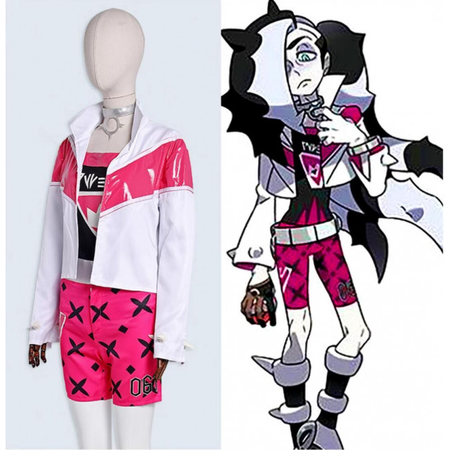 Game Pokémon Sword And Shield Piers Cosplay Outfit Costume