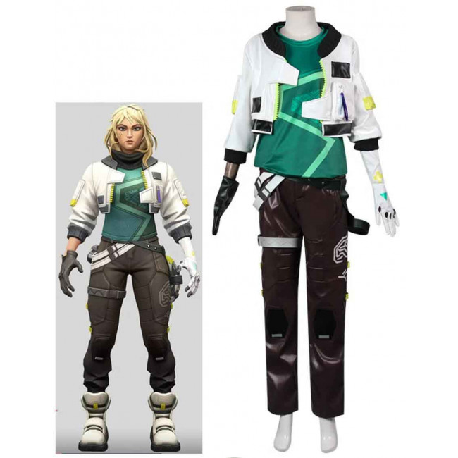 Game Valorant Deadlock Cosplay Outfit Costume