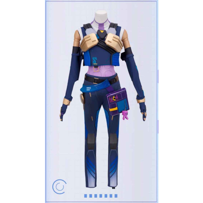 Game Valorant Neon Cosplay Outfit Costume