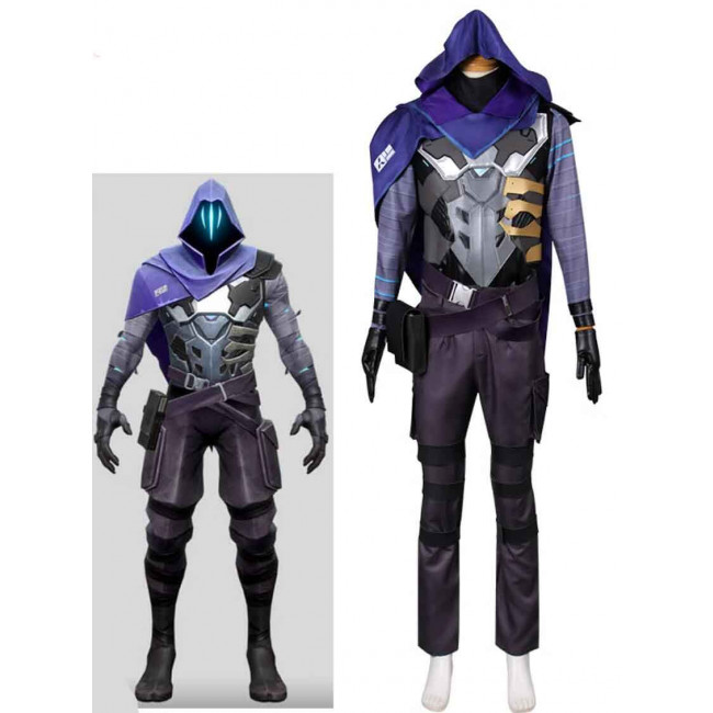 Game Valorant Omen Cosplay Outfit Costume