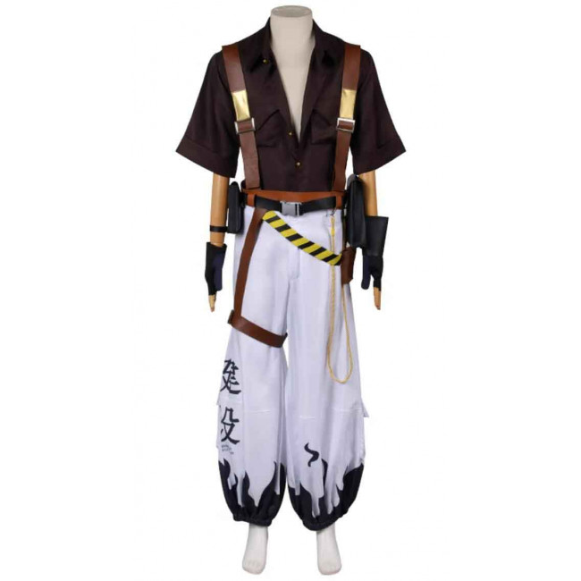 Game Zenless Zone Zero Anton Ivanov Cosplay Outfit