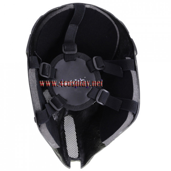 GRP Mask | CS Protective Mask | Green Strange Mask | Glass Fiber ...