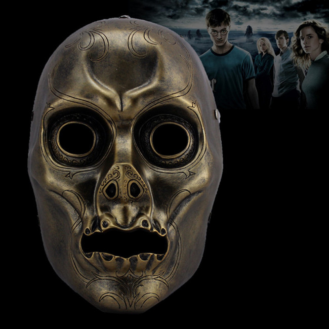 Death Eater Resin Mask/Harry Potter Movie Death Eater Mask Halloween Mask