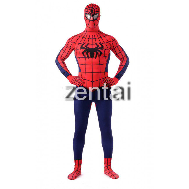 Halloween Superhero Amazing Spiderman Cosplay Zentai Suit/ Buy ...