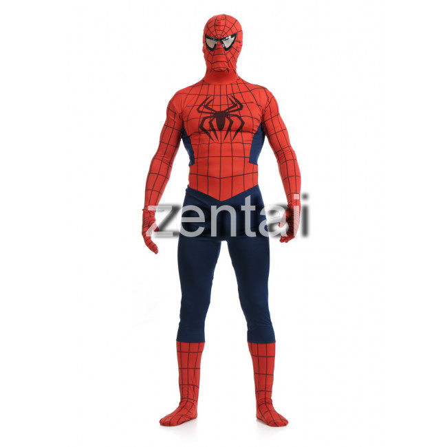 Halloween Superhero Amazing Spiderman Zentai Suit/ Buy Superhero ...