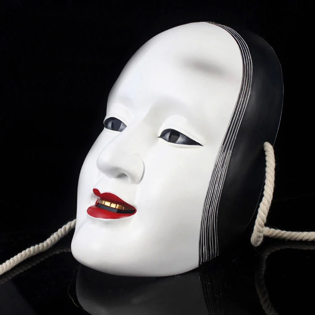 Sun Kojiro Mask/Japan Play Halloween Mask Sun Kojiro Mask White Resin Mask