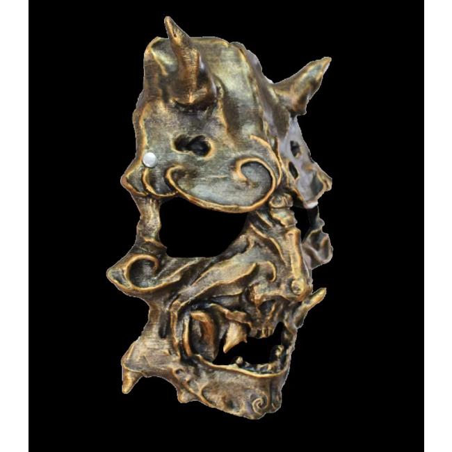 Japanese Ghost Samurai Cosplay Resin Mask