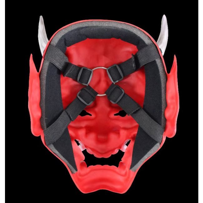 Japanese Noh Prajna Cosplay Mask