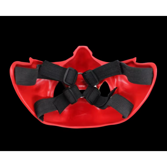 Japanese Samurai Half-face Prajna Cosplay Mask