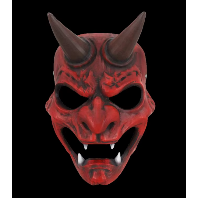 Japanese Shogunate Samurai Cosplay Mask