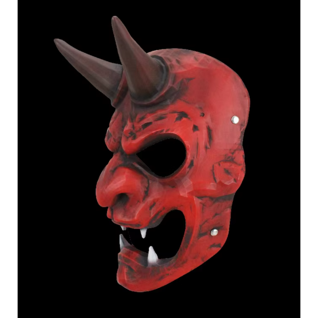 Japanese Shogunate Samurai Cosplay Mask