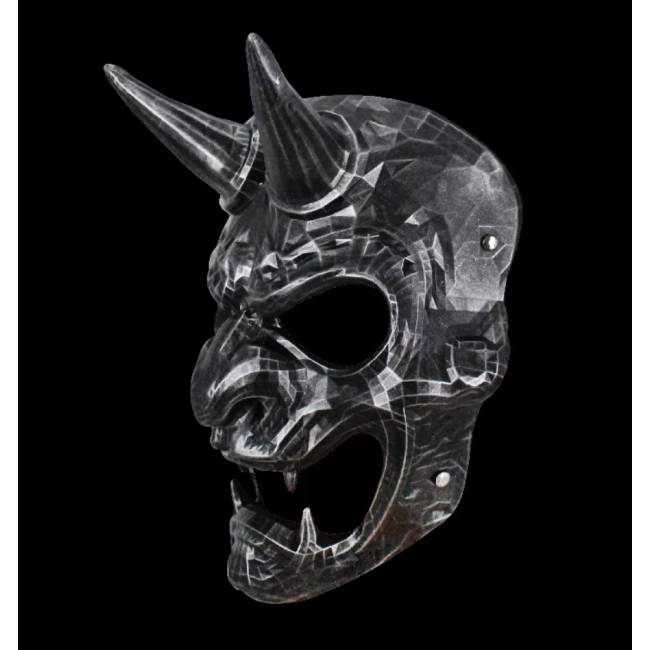 Japanese Shogunate Samurai Cosplay Mask