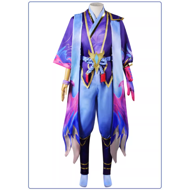 League of Legends(LOL) The Wuju Bladesman Master Yi Cosplay Outfit Costume