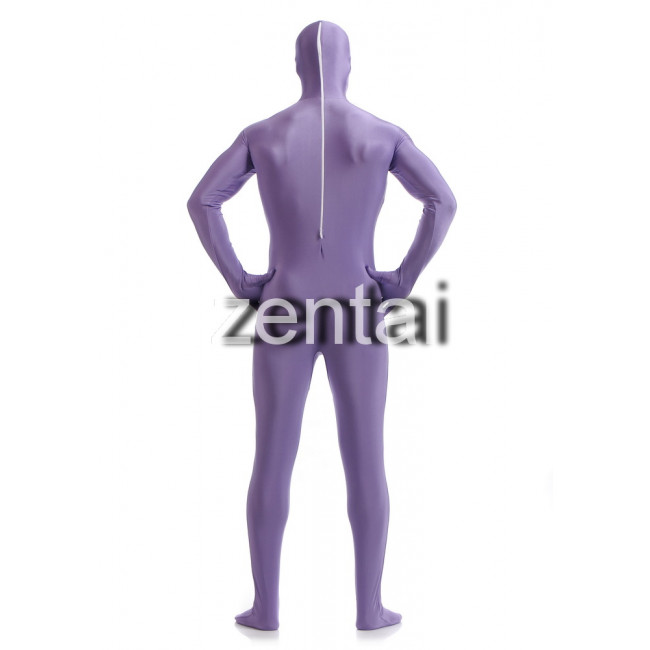 Man's Full Body Violet Color Zentai/ Violet Full Body Spandex Lycra ...