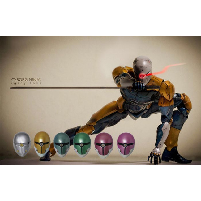 Game Metal Gear Solid Gray Fox Cosplay Mask/ Collector's Edition Gray ...