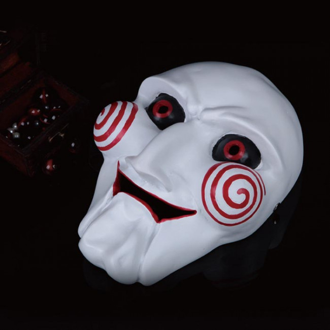 Movie Saw Cosplay Mask Billy Horror Mask for Halloween Party