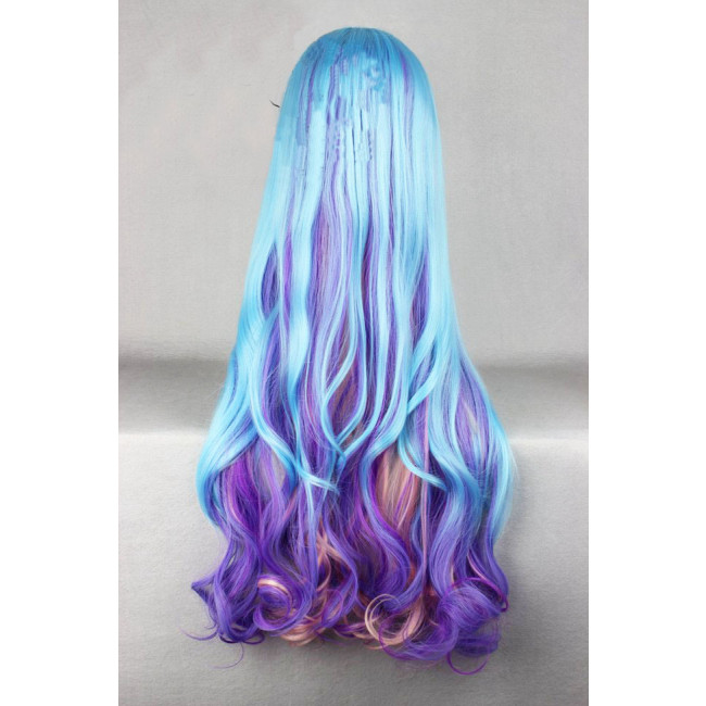 Purple and Blue and Pink Mixed Color Cosplay Wig/Buy Purple Blue Pink ...