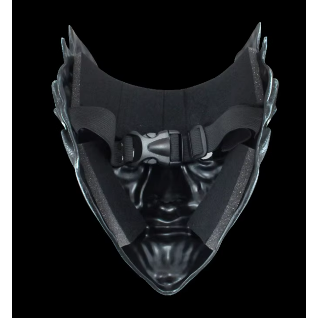 Retro Chinese Arhat King Resin Mask