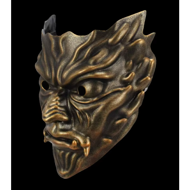 Retro Chinese Arhat King Resin Mask