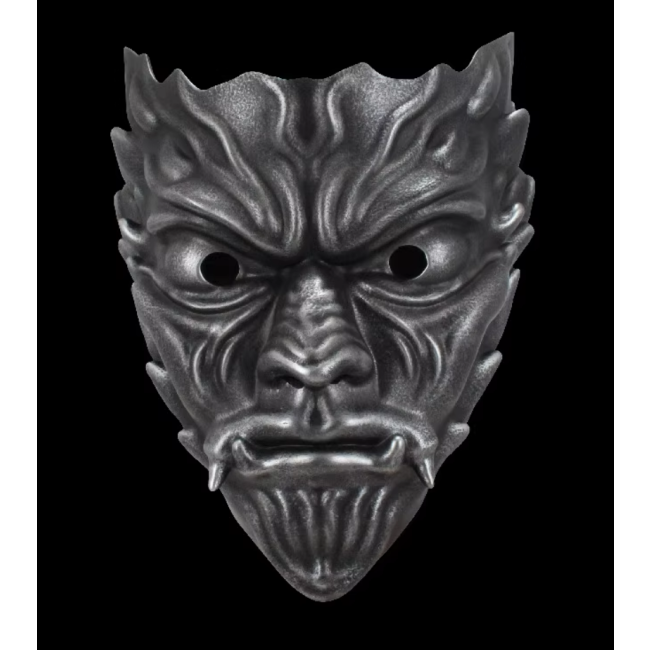 Retro Chinese Arhat King Resin Mask