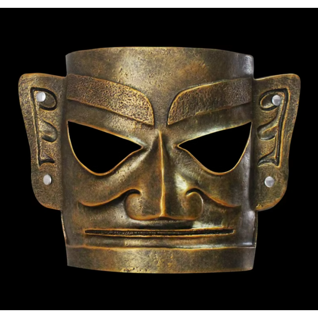 Sanxingdui Cosplay Mask Replica