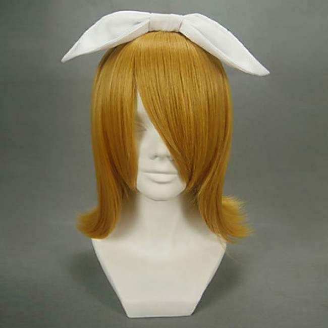 Kagamine Rin Wig|Kagamine Rin Cosplay Wig|Vocaloid Cosplay Wig