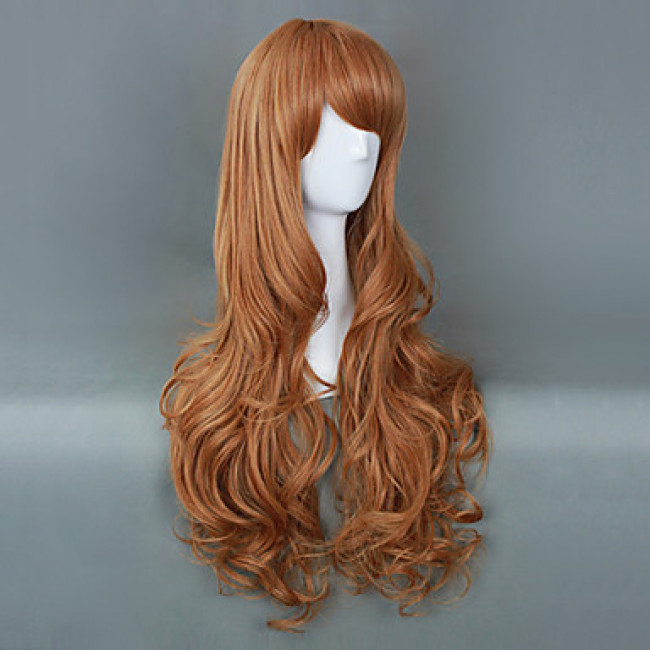 Zipper Auburn Rust Cosplay Wig|65-70 cm Cosplay Wig |Classic Lolita ...