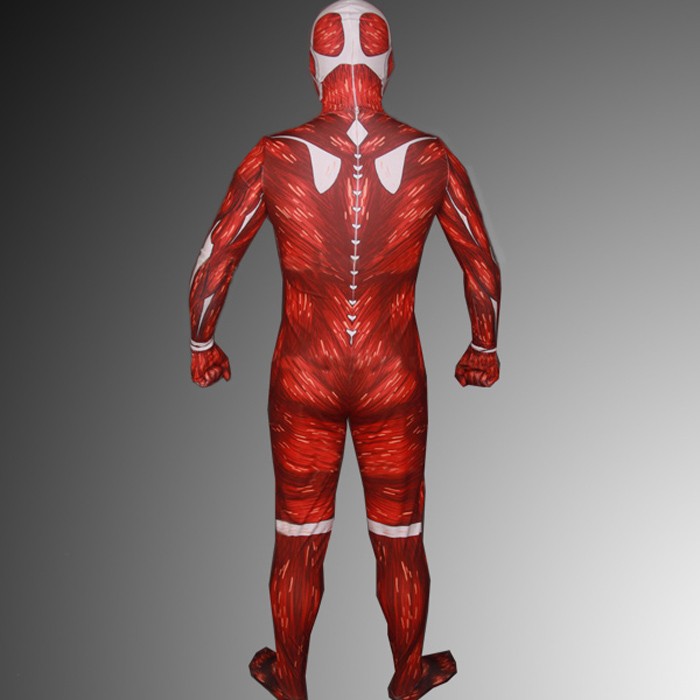 Attack on Titan Colossal 50M Titan Cosplay Zentai Suit/ Buy Shingeki no ...