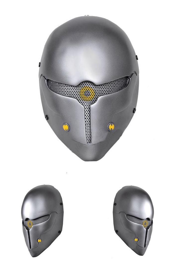 Game Metal Gear Solid Gray Fox Cosplay Mask/ Collector's Edition Gray ...