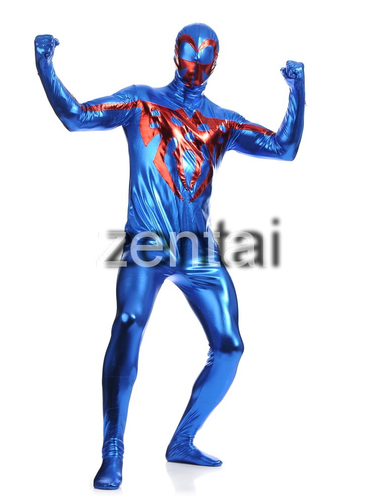 Blue Spiderman Morphsuit