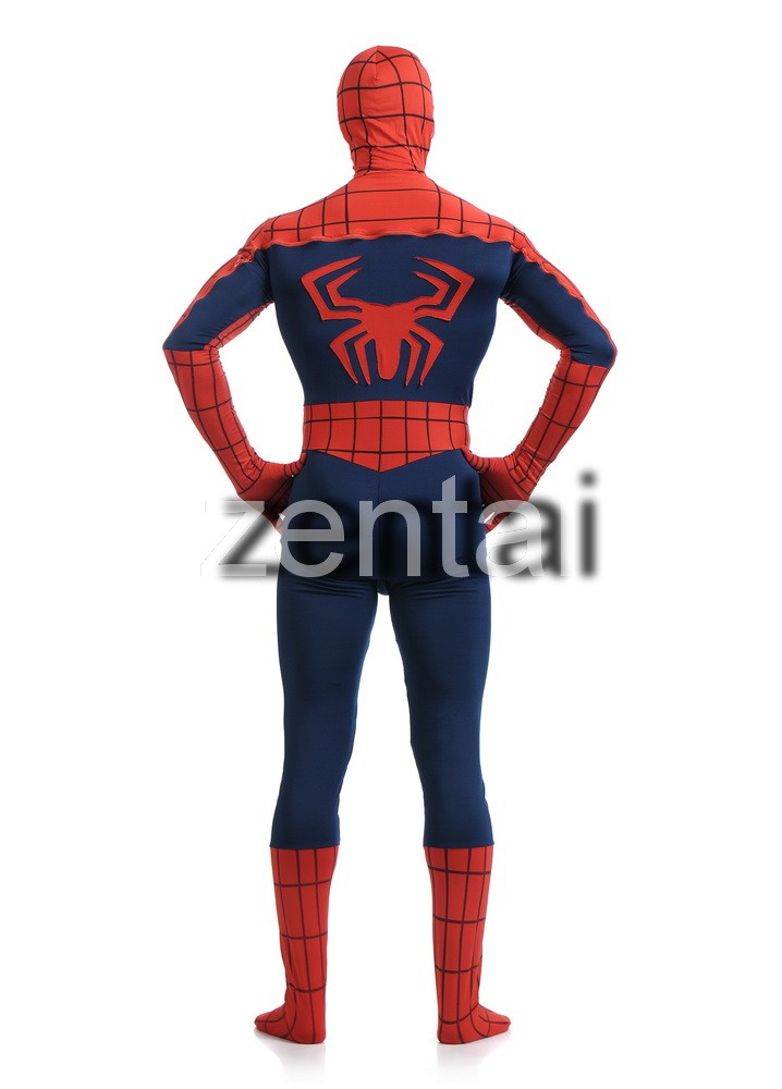 Halloween Superhero Amazing Spiderman Zentai Suit/ Buy Superhero ...