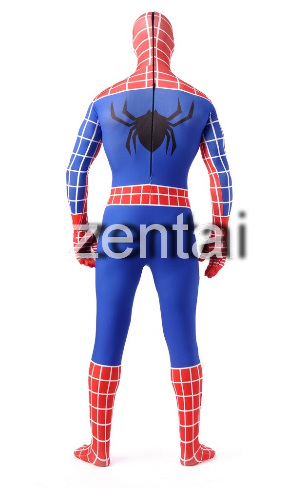Halloween Superhero Amazing Spiderman Cosplay Zentai Suit/ Buy ...